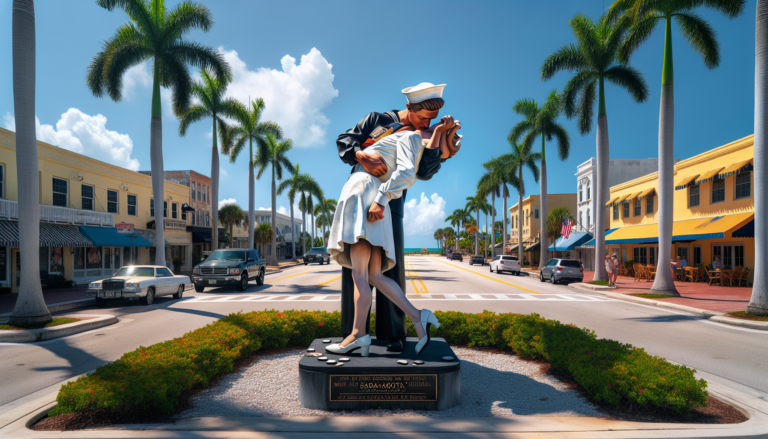 Discover the Iconic Unconditional Surrender Statue in Sarasota, Florida ...